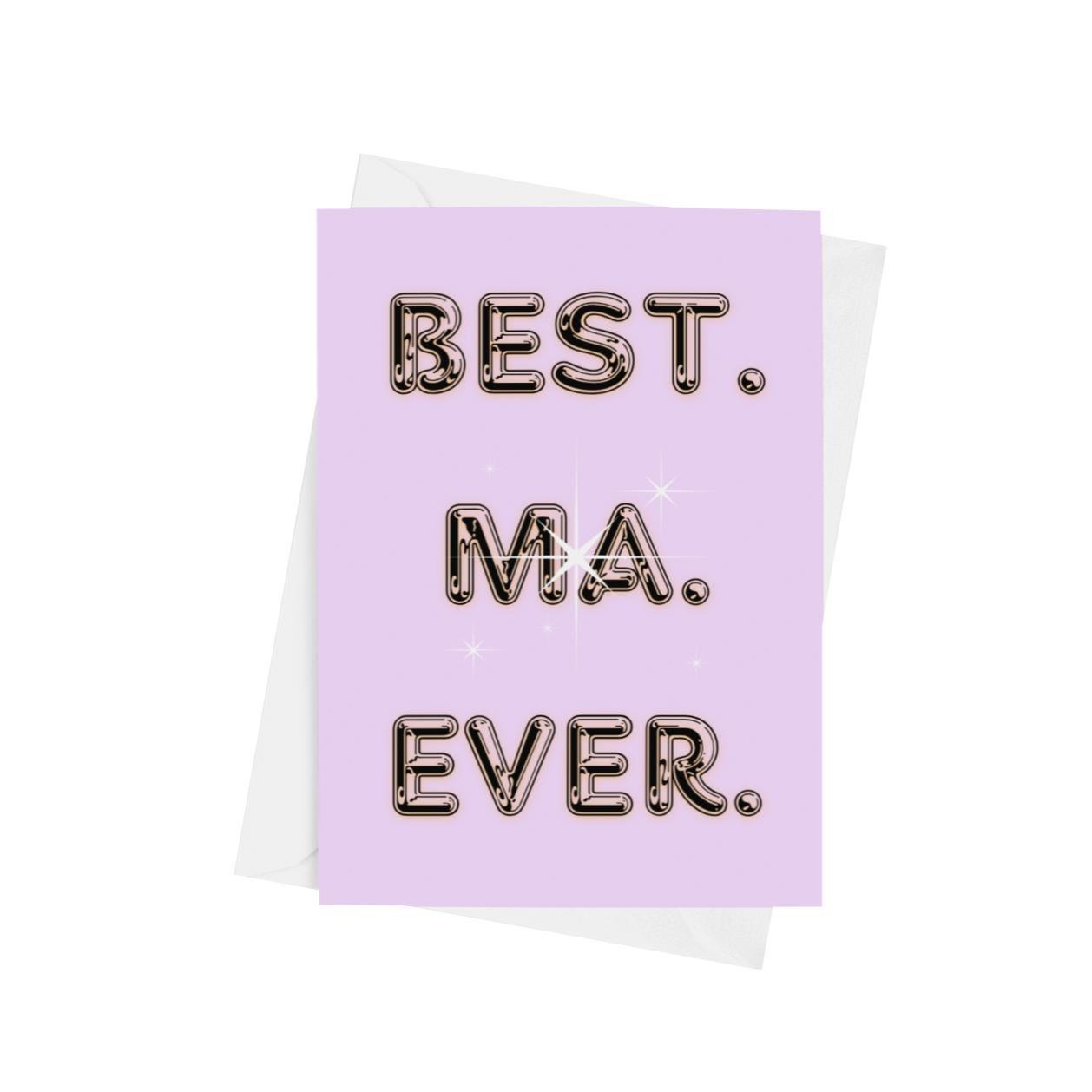 Best. Ma. Ever. Retro Card | Scouse Cards – The Scouse Bird Shop