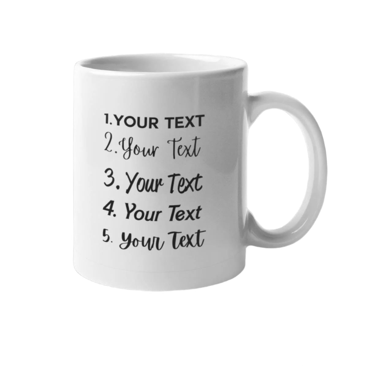 Design Your Own Mug Template