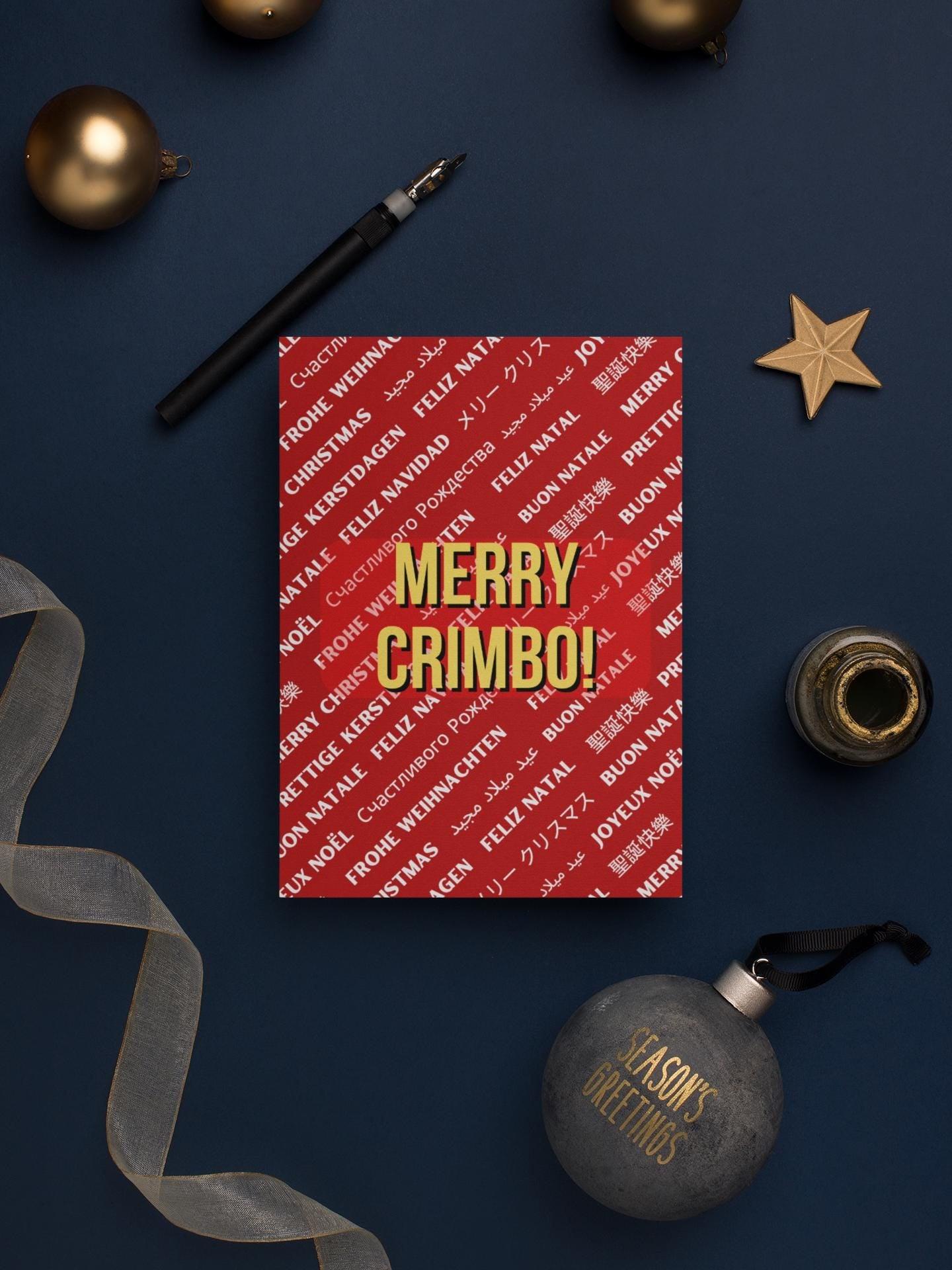 Multi Language Scouse Christmas Card | Funny Cards – The Scouse Bird Shop