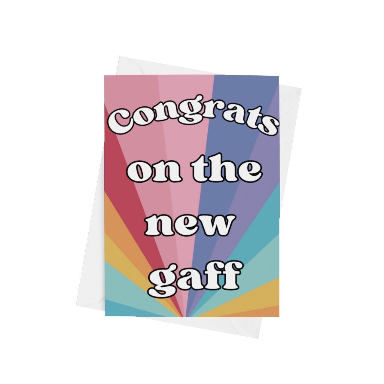 Congrats On The New Gaff New House Card | Scouse Cards – Scouse Bird Shop