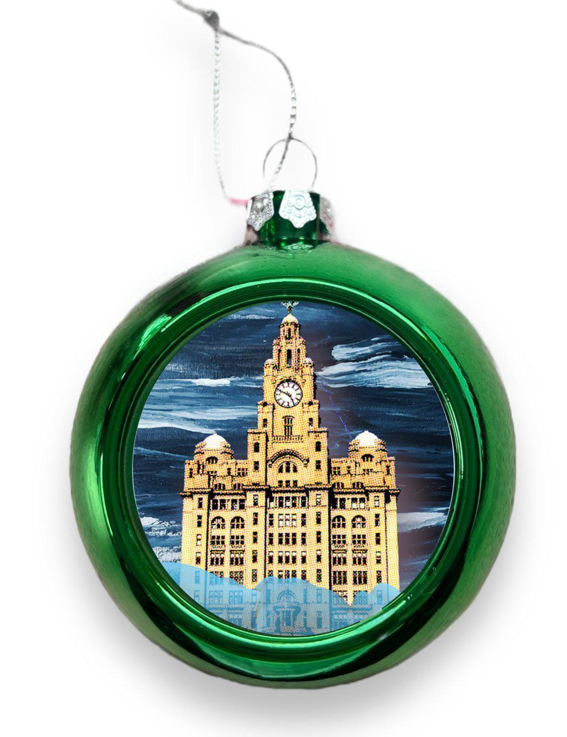 Liver Building Bauble | Unique Christmas Decorations – Scouse Bird Shop