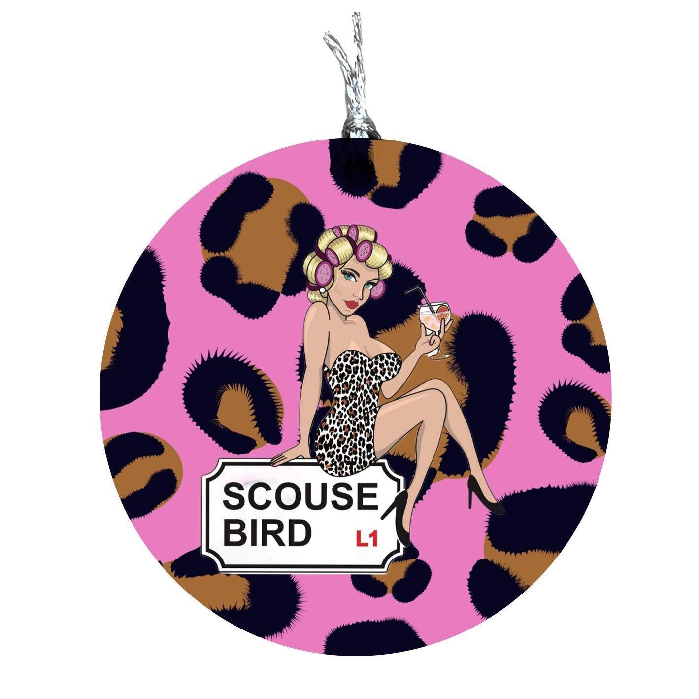 Scouse Bird Logo Leopard Print Decoration | Unique Scouse Prints ...
