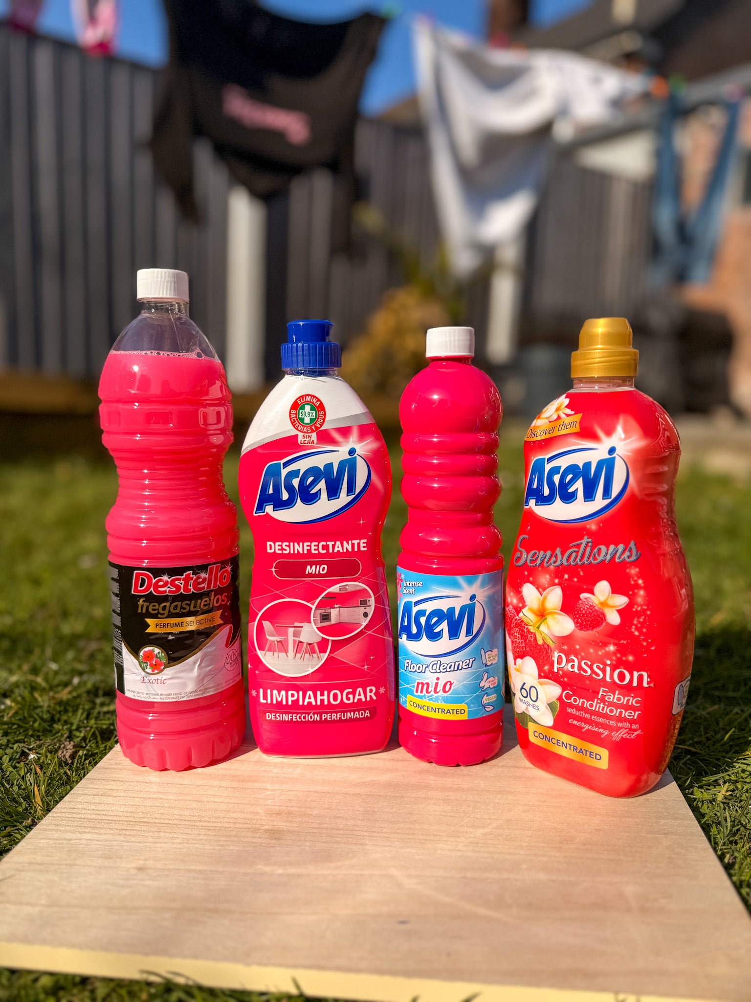 Spanish Cleaning Red Bundle - Floral & Fruity | Spanish Cleaning Deals ...